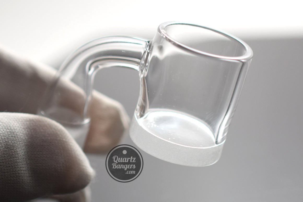 Opaque White Bottom XXL 25mm Quartz Banger – Shop the Best Quartz ...