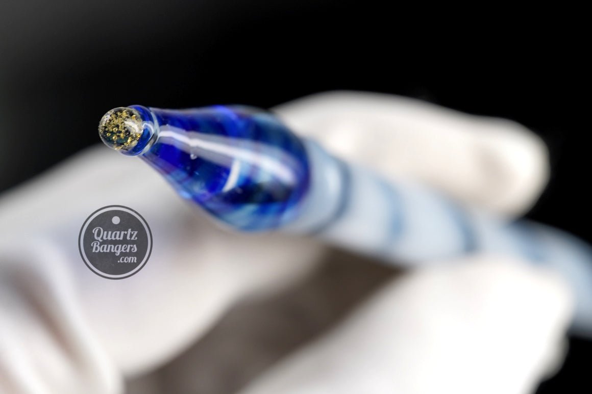 Milky Marble Glass Dabber - QuartzBangers.com